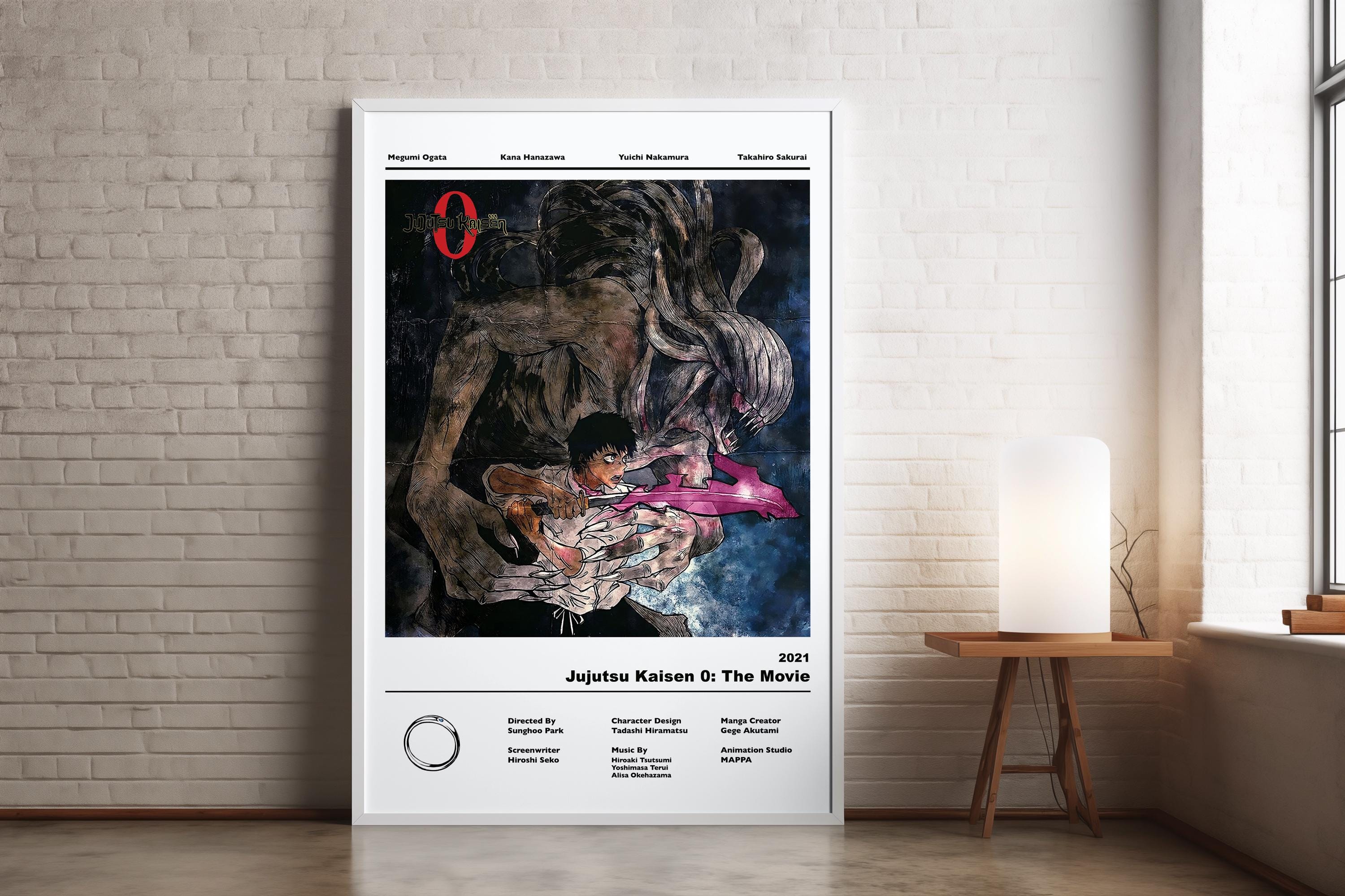 Jujutsu Kaisen 0 Printable Anime Poster Yuta Okkotsu Minimalist Anime ...