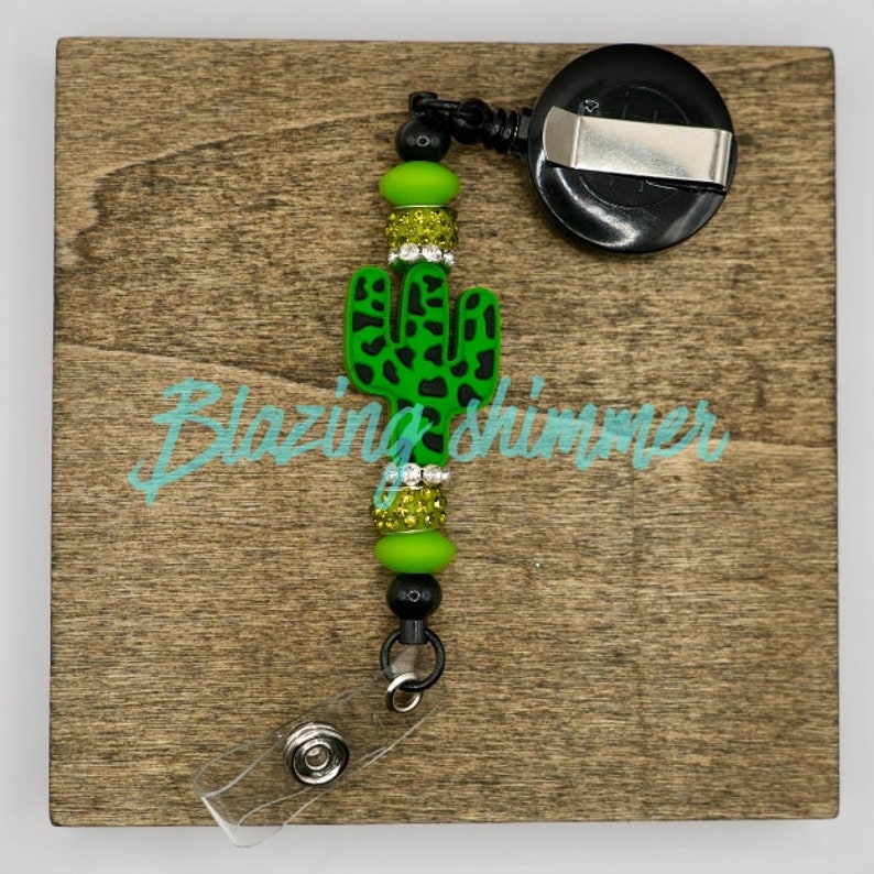 Cute Beaded Name Tag Lanyards for ID Cards | Nurse Badge Lanyards for ...