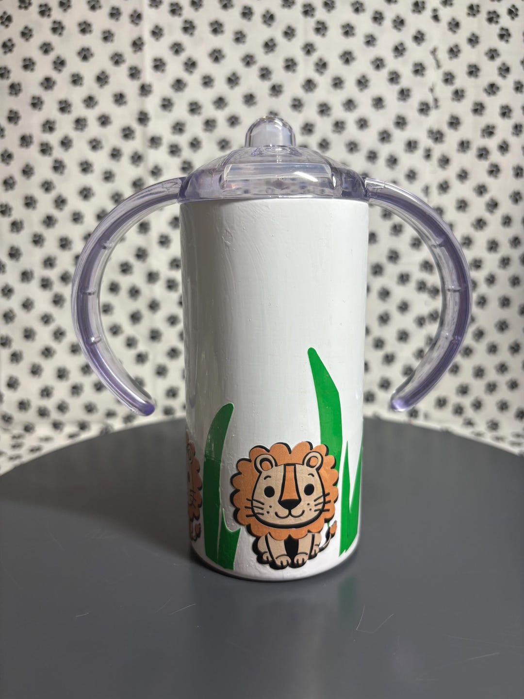 Little Lion 12 Ounce Sippy Cup. Includes a Free Baby Gift. - Etsy