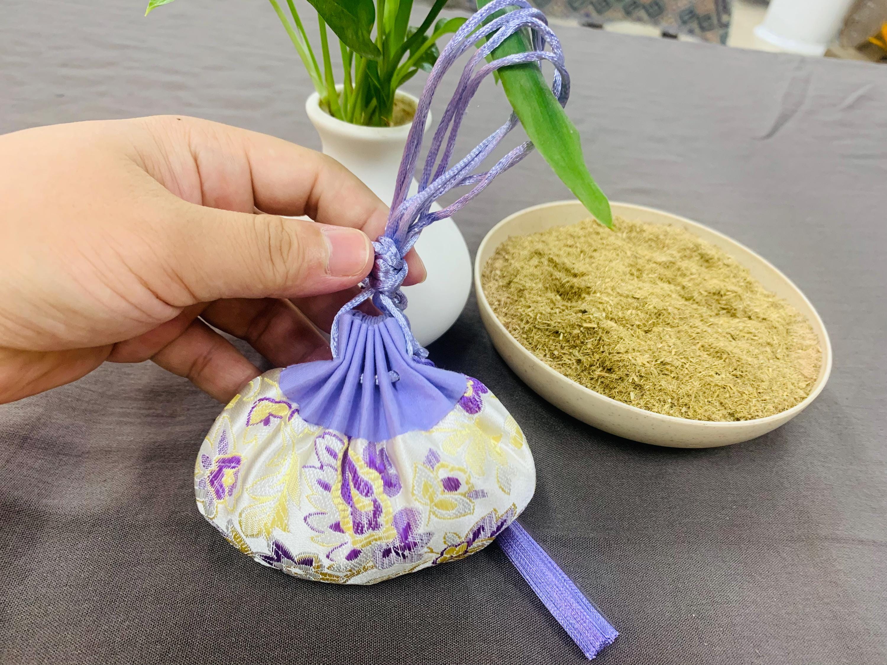 Fragrant Sachet, Chinese Scent Bag, Traditional Brocade Sachet ...