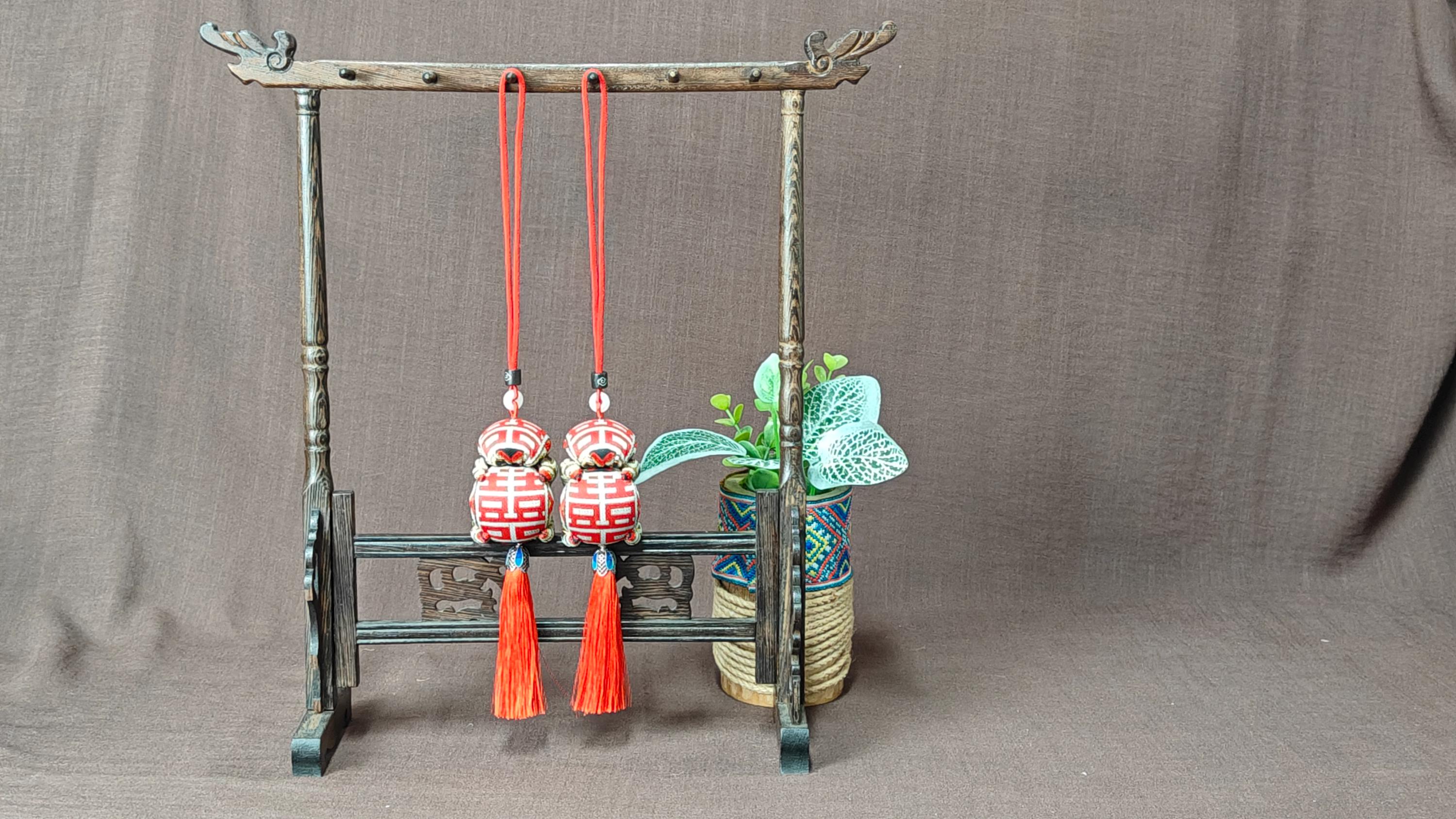 Chinese Double Happiness Charm, Wedding Celebration Decor, House ...