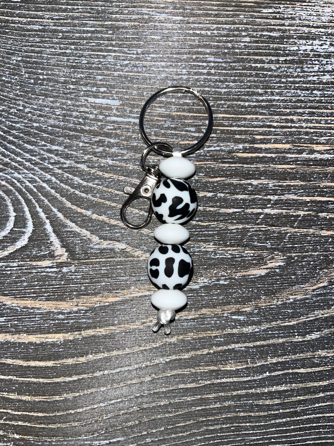 Beaded Keychain - Etsy