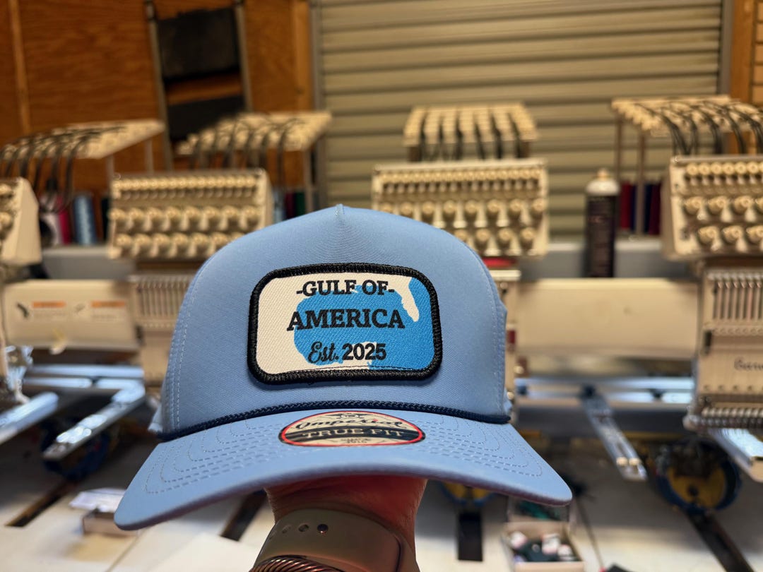 Gulf of America Hat Patch, Trump Trucker Patch Hat, Birthday Gift for ...