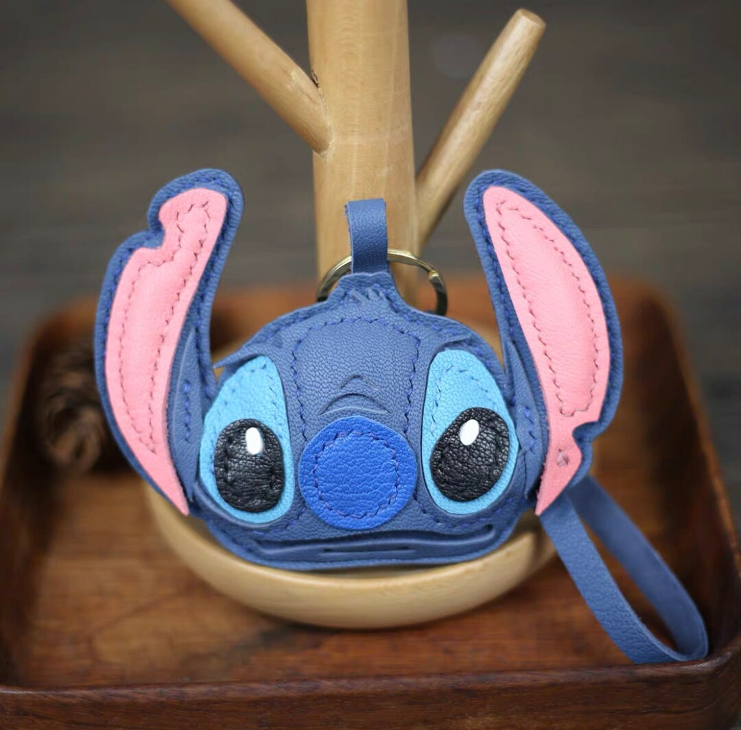 Leather Stitch and Angel Charm, Goat Leather Bag Charm, Handbag and ...