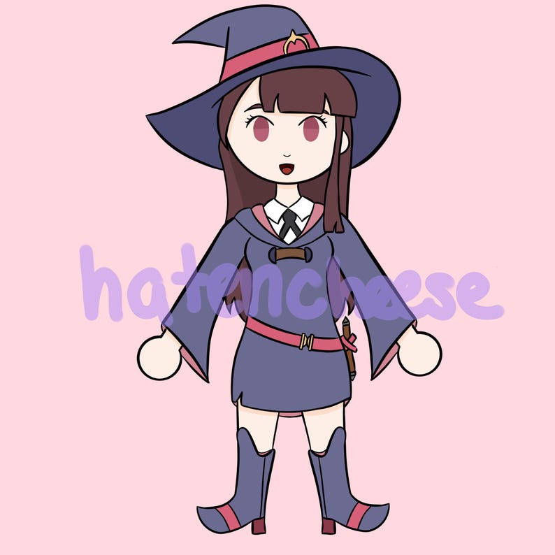 Akko Kagari LWA, Little Witch Academia - Etsy