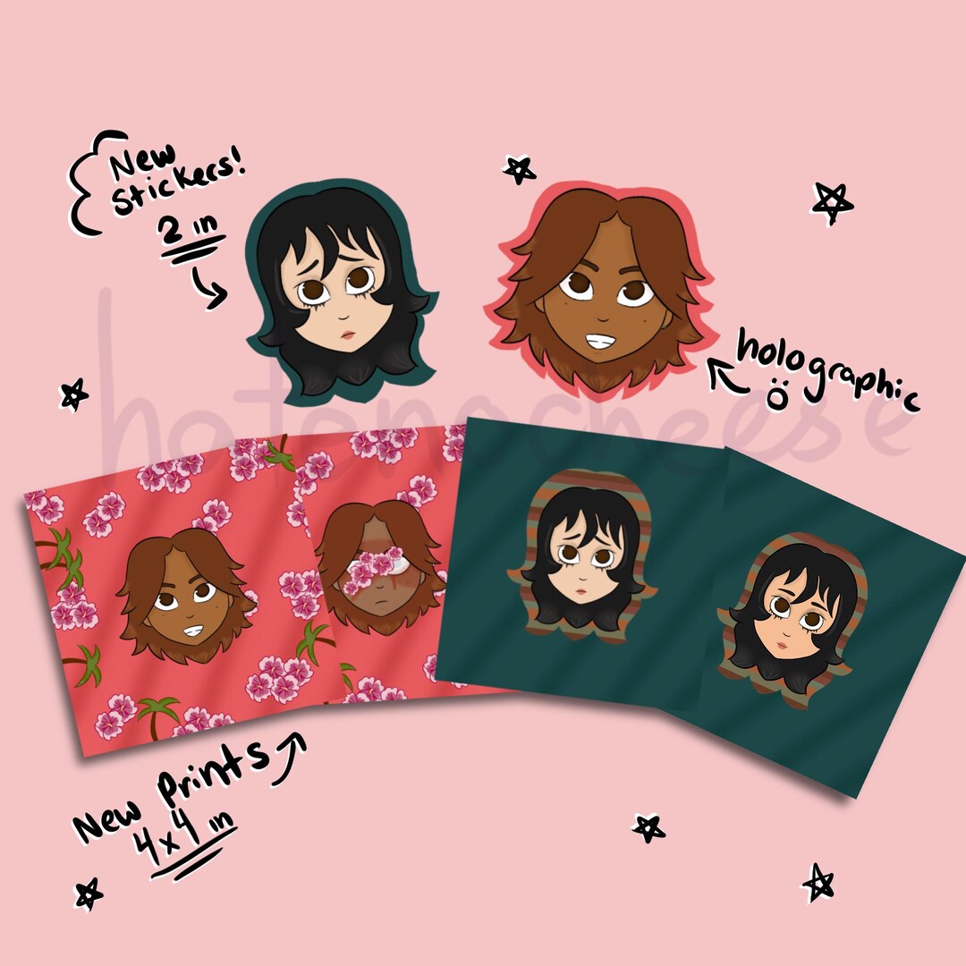 Mouthwashing Stickers and Prints! (anya, Daisuke) - Etsy