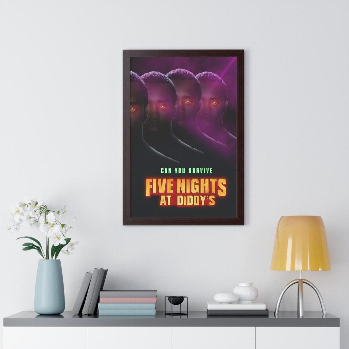 Vertical Poster Diddy Meme Five Nights at Diddys - Etsy