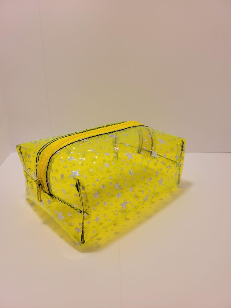 HOLO Stars Clear Vinyl Boxy Bag - Etsy