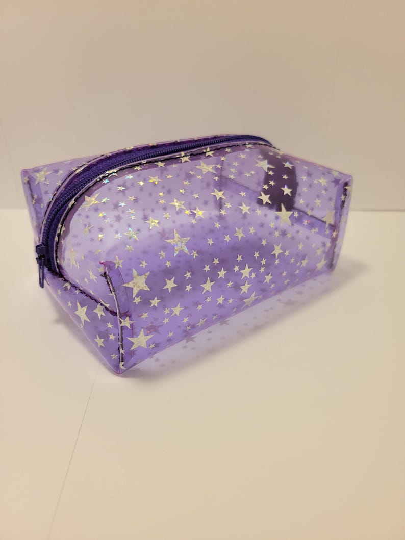 HOLO Stars Clear Vinyl Boxy Bag - Etsy