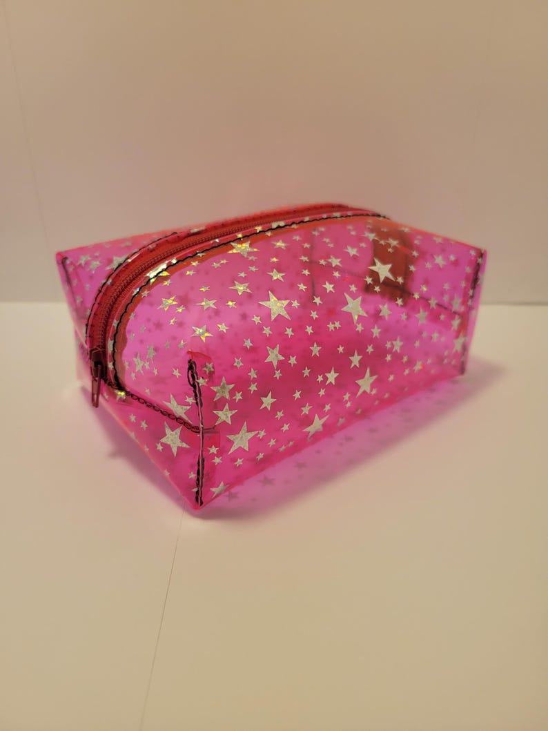 HOLO Stars Clear Vinyl Boxy Bag - Etsy