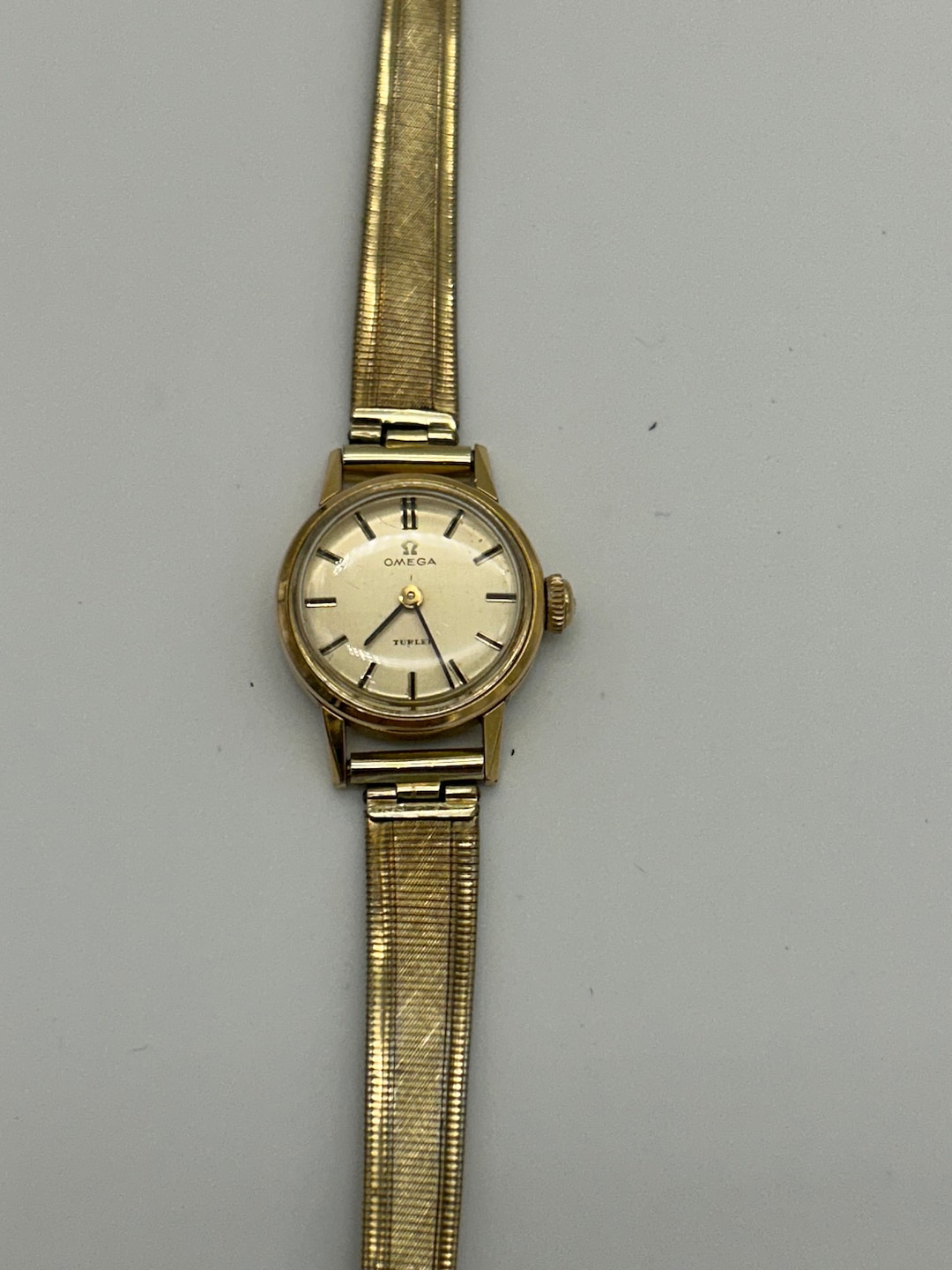 1960s OMEGA Turler Gold Plated Ladies Watch W Original Box and Receipt ...