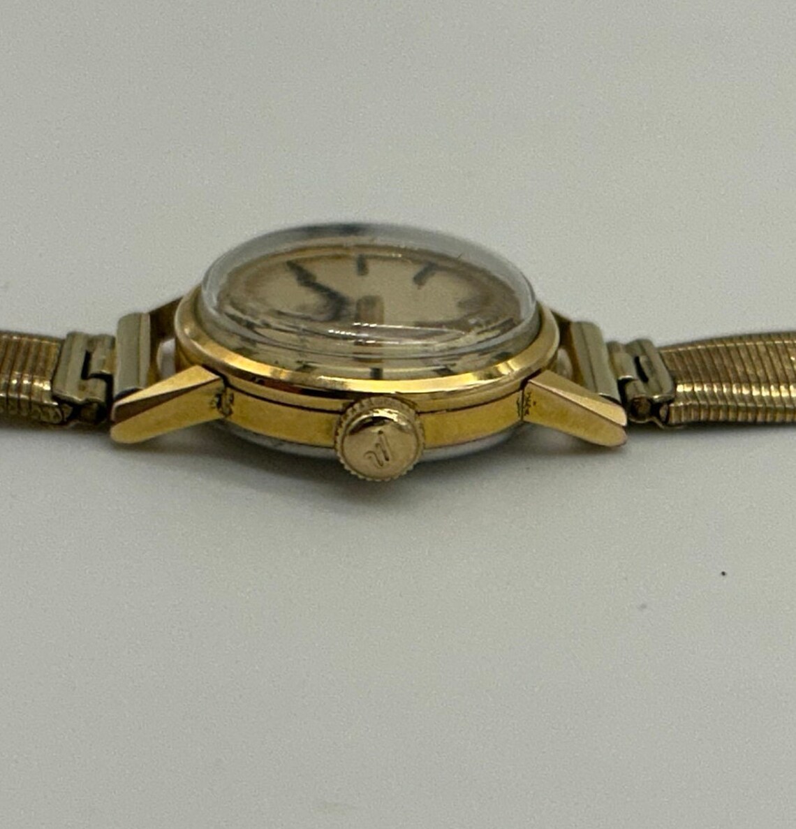 1960s OMEGA Turler Gold Plated Ladies Watch W Original Box and Receipt ...