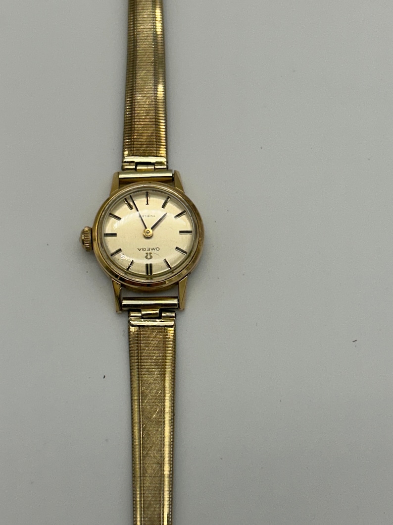 1960s OMEGA Turler Gold Plated Ladies Watch W Original Box and Receipt ...
