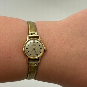 1960s OMEGA Turler Gold Plated Ladies Watch W Original Box and Receipt ...