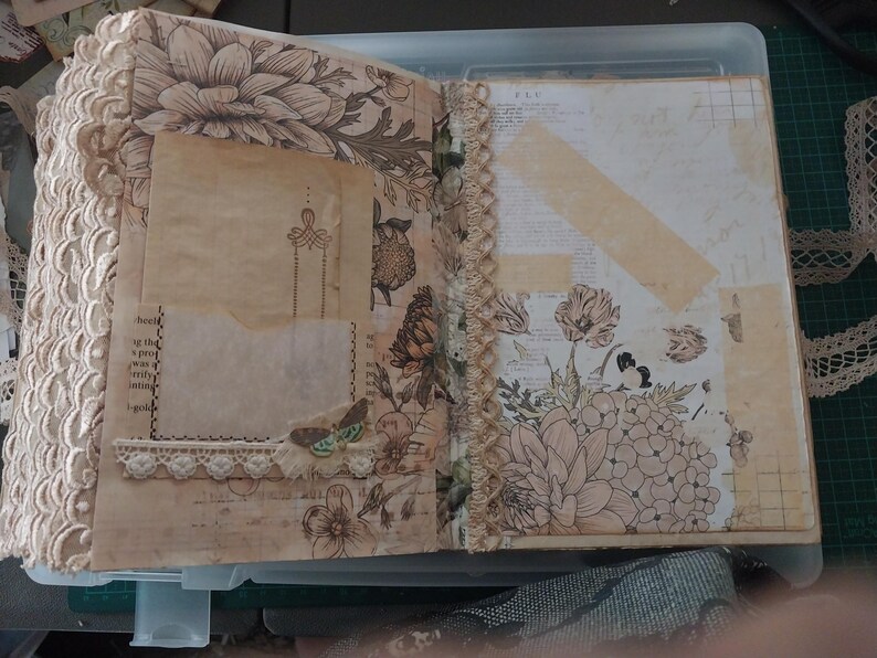 Love in Lace /journal - Etsy