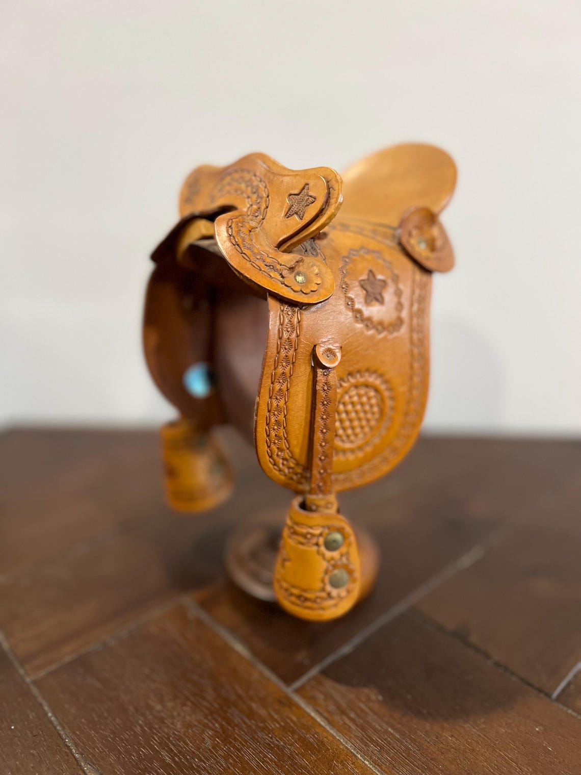 Vintage Pugsley and Cia Salesman Leather Saddle - Etsy
