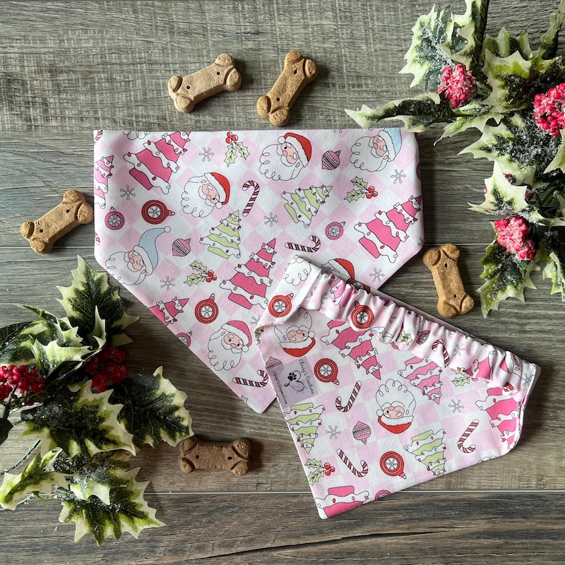 Santa Baby Dog Bandana - Etsy