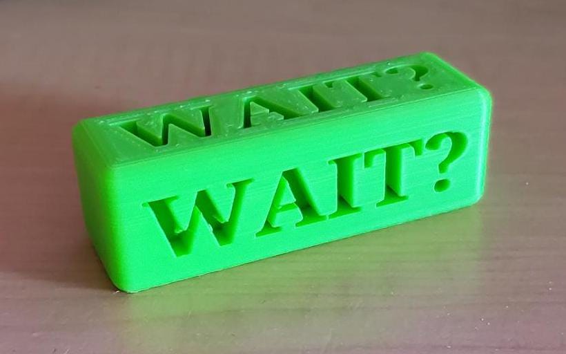 The why-am-i-talking Office Fidget Stress Reliever Single Toy Block Job ...