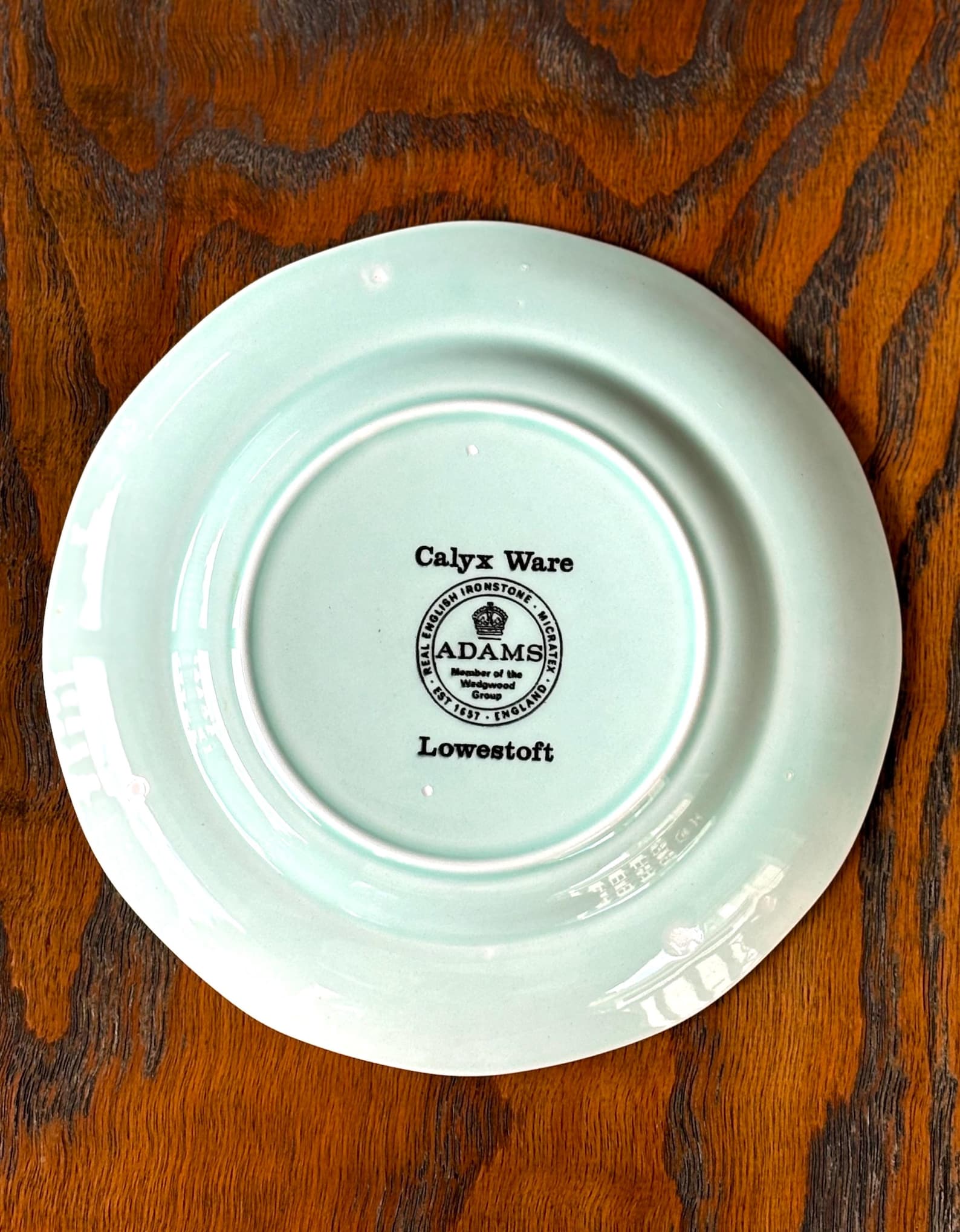 Adams Calyx Ware English Ironstone Lowestoft Bread Plate - Etsy