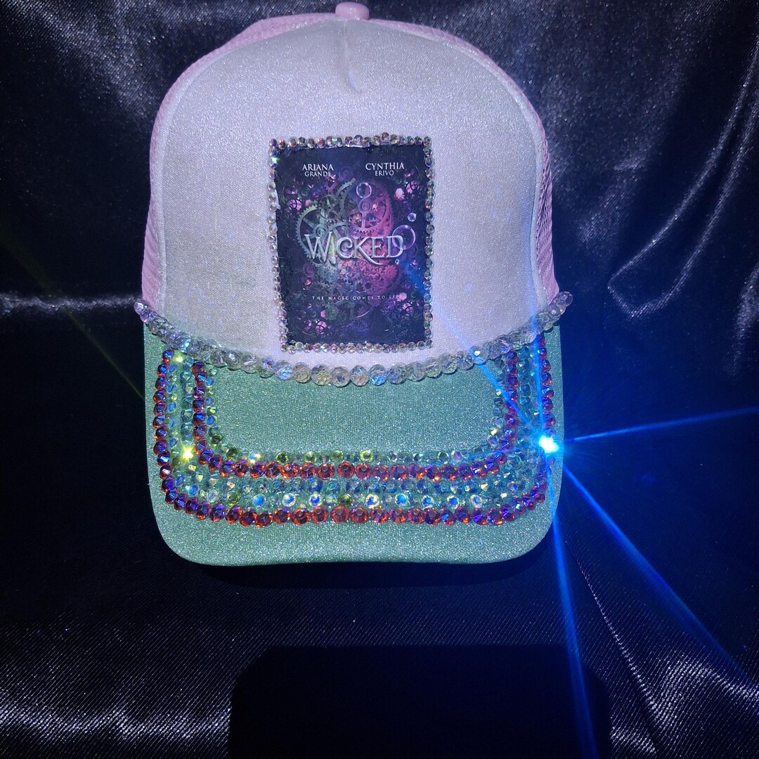 Wicked Musical Rhinestone Embellished Hat - Etsy