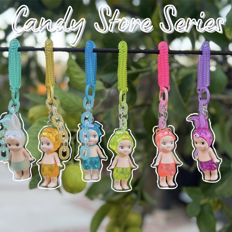 Candy Keychain - Etsy