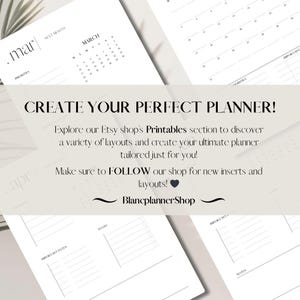 2025 Monthly Planner Printable DATED | Month on 2 Pages | PDF Printable ...