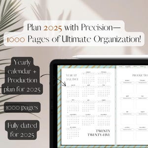 2025 DATED Ultimate Interactive Planner | Digital Goodnotes Planner ...