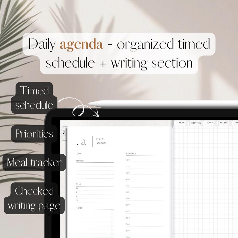 ANY YEAR Ultimate Interactive Planner | Digital Goodnotes Planner ...