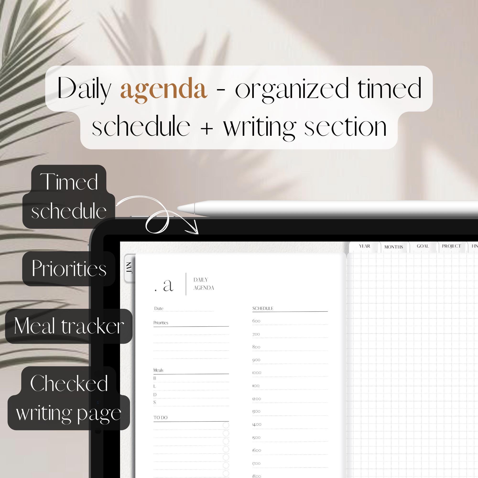 ANY YEAR Ultimate Interactive Planner | Digital Goodnotes Planner ...