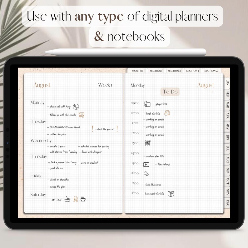 Work From Home Sticker Pack | Digital Stickers Set Bundle | Digital ...