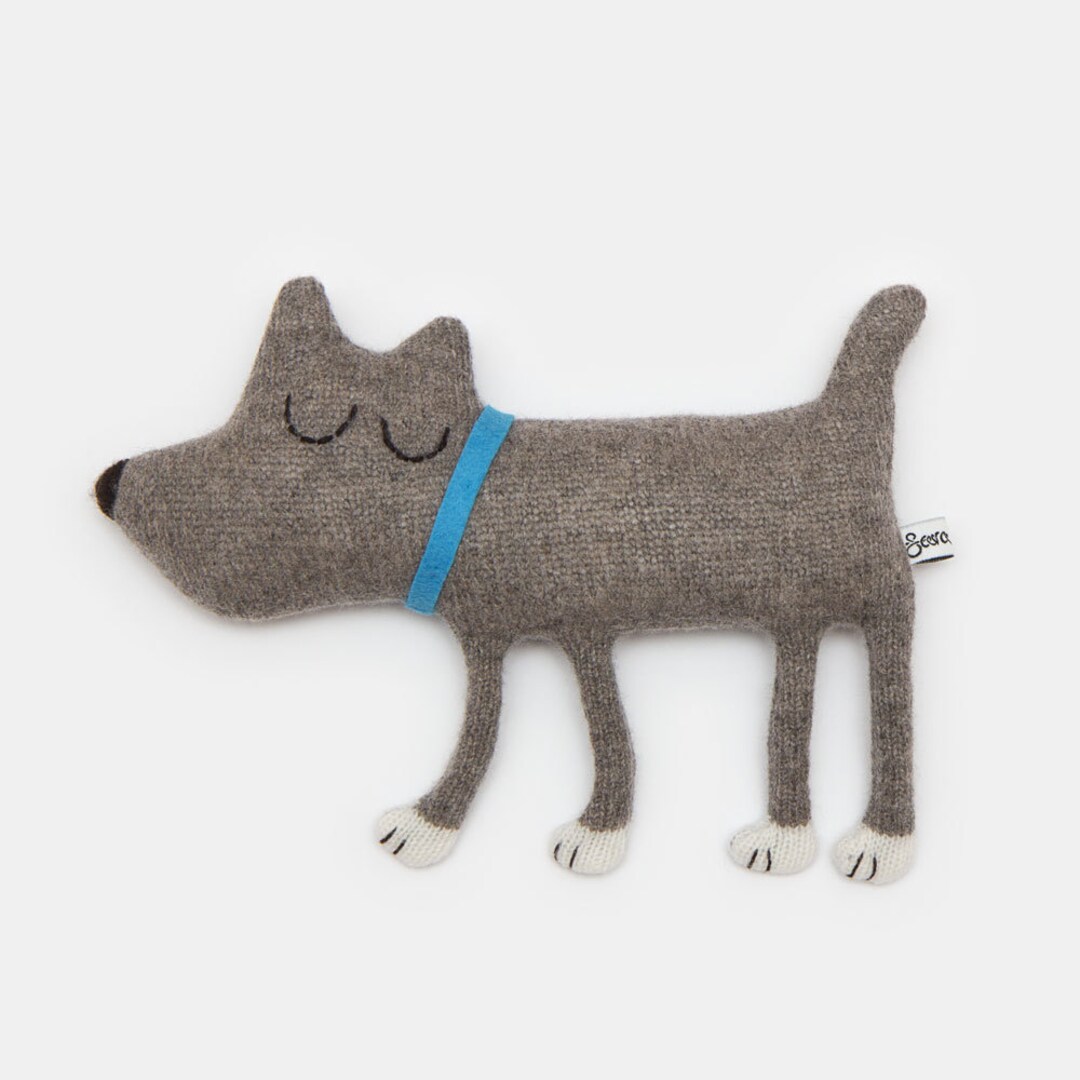 Hugo the Dog Lambswool Plush - Made to Order - Etsy
