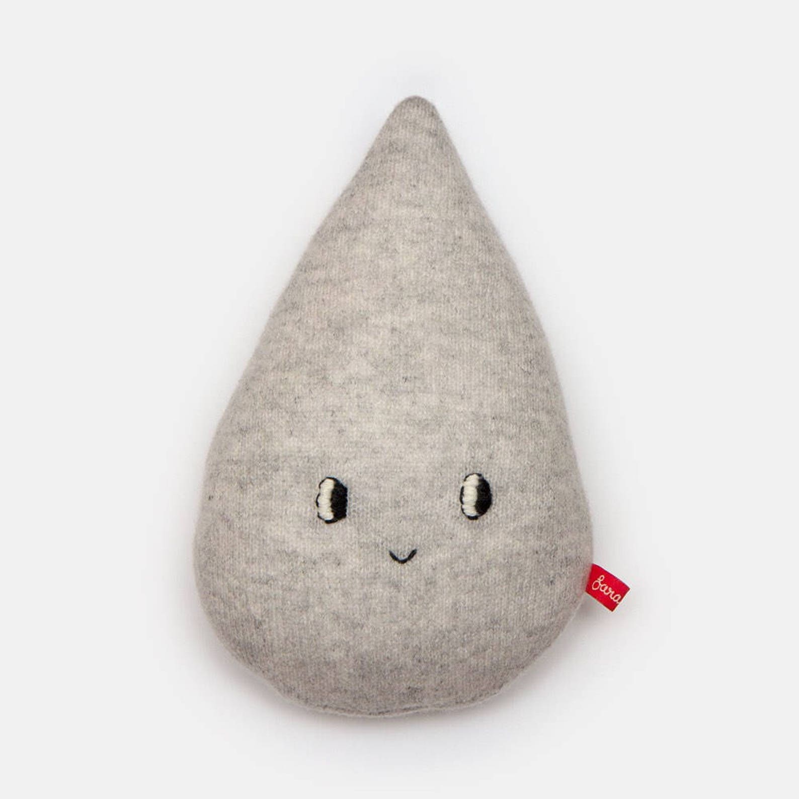 Raindrop Lambswool Soft Toy Plush Cushion Made to Order - Etsy