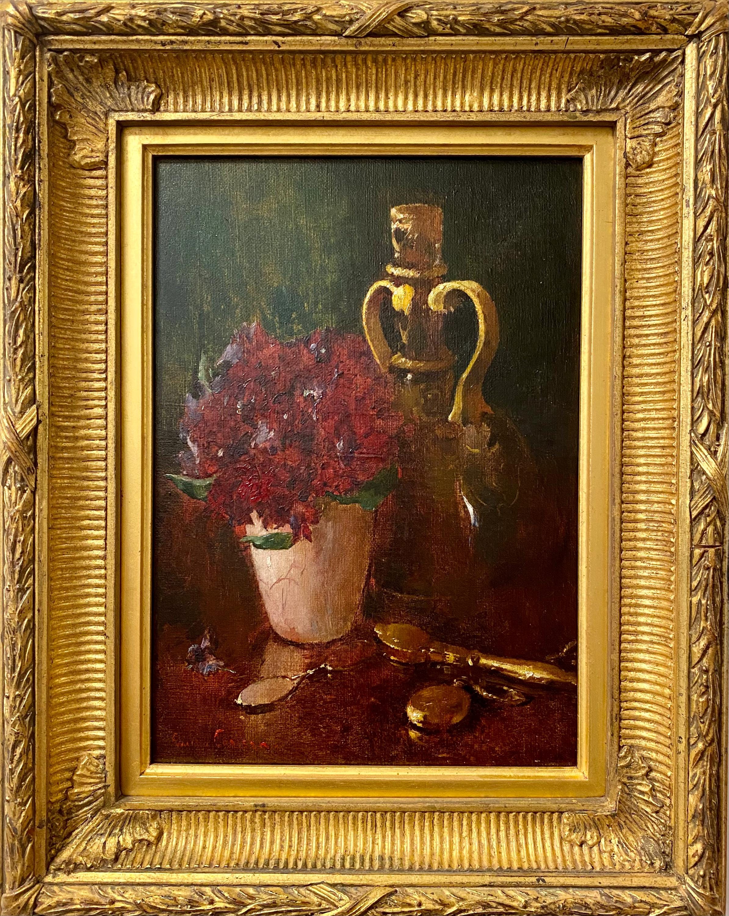 1853-1932 Emil Soren Carlsen “still Life” Antique Oil Original Painting ...