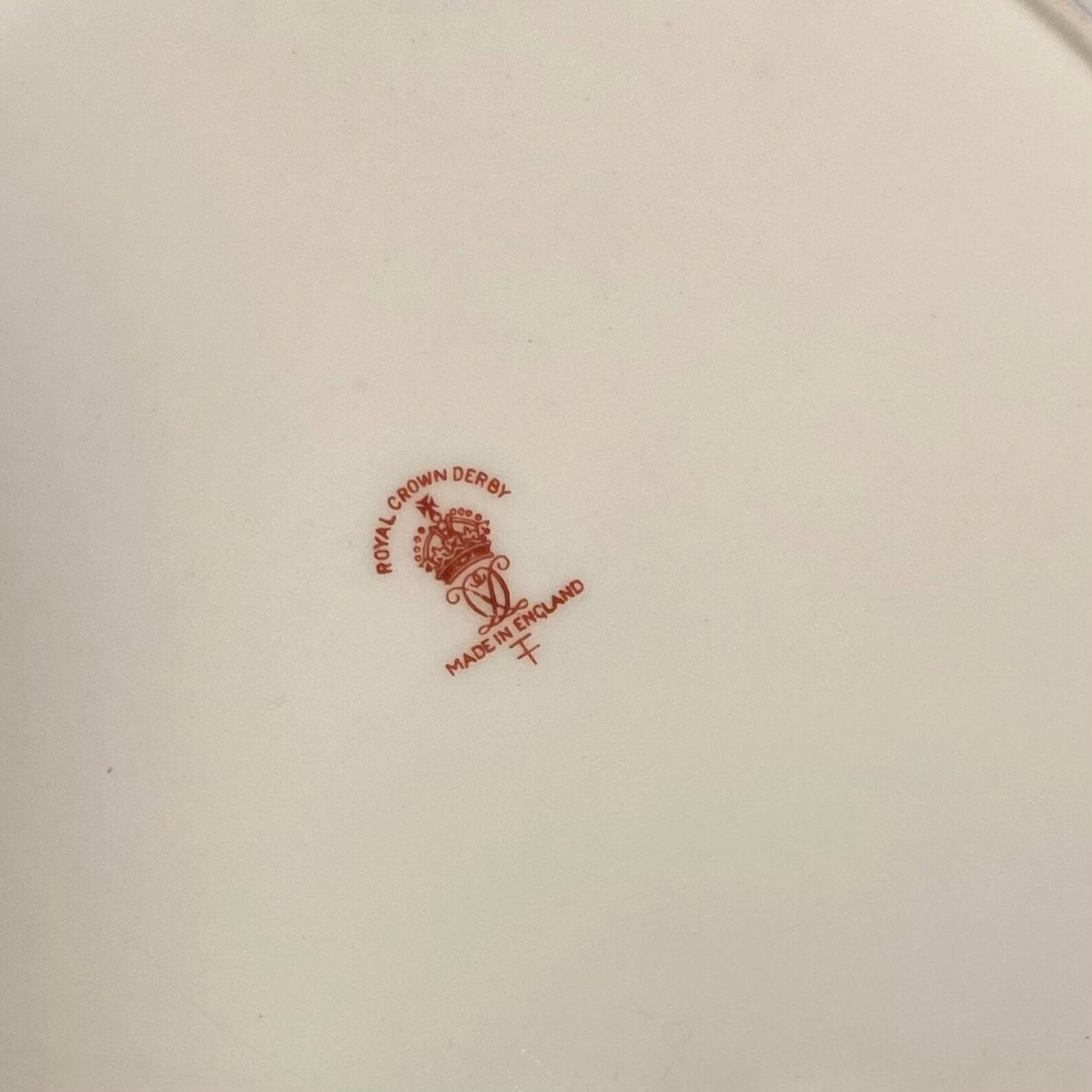 Royal Crown Derby 1936y Porcelain 1270 Pattern Set of 6 Plates 9 1/2”H ...