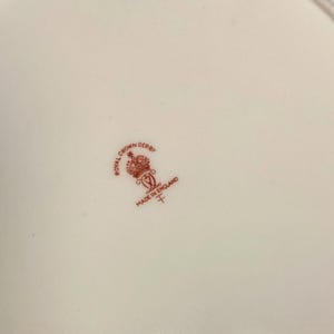 Royal Crown Derby 1936y Porcelain 1270 Pattern Set of 6 Plates 9 1/2”H ...