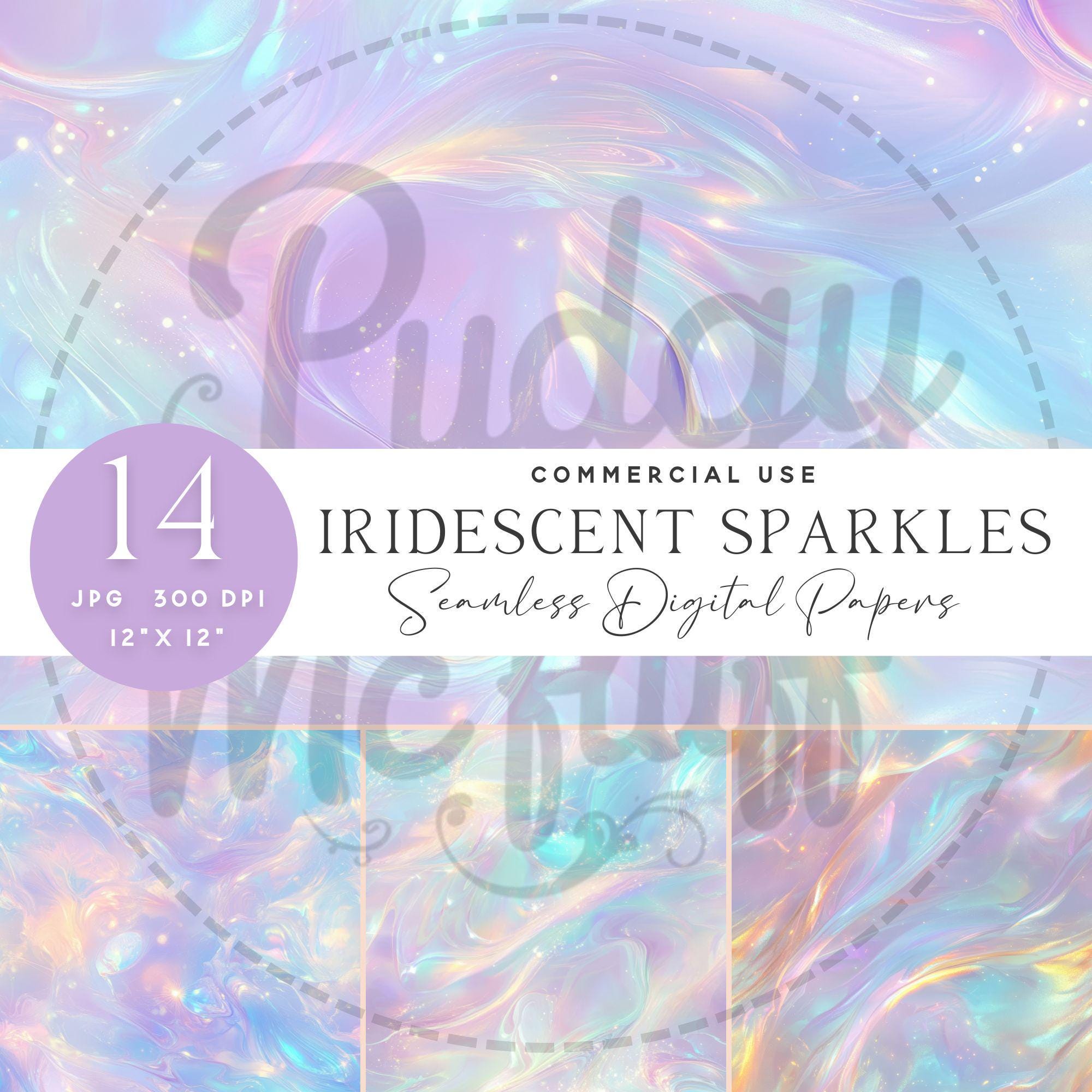 Iridescent Seamless Digital Paper 300 Dpi | Liquid Iridescence ...