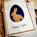 Easter Card | A6 Card | Bunny Card | Egg Card |homemade - Etsy