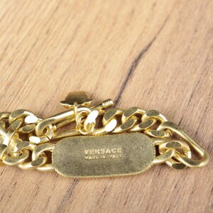 Versace Gold Rope Chain Classic Style Womens Bracelet Womens Fashion ...