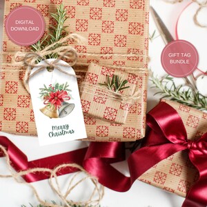Holiday Gift Tags, Gift Tag Assortment, Christmas Gift Tags, Printable ...