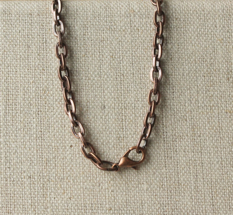 Mens Copper chain Necklace 35.5cm 114cm 14 45 Strong | Etsy