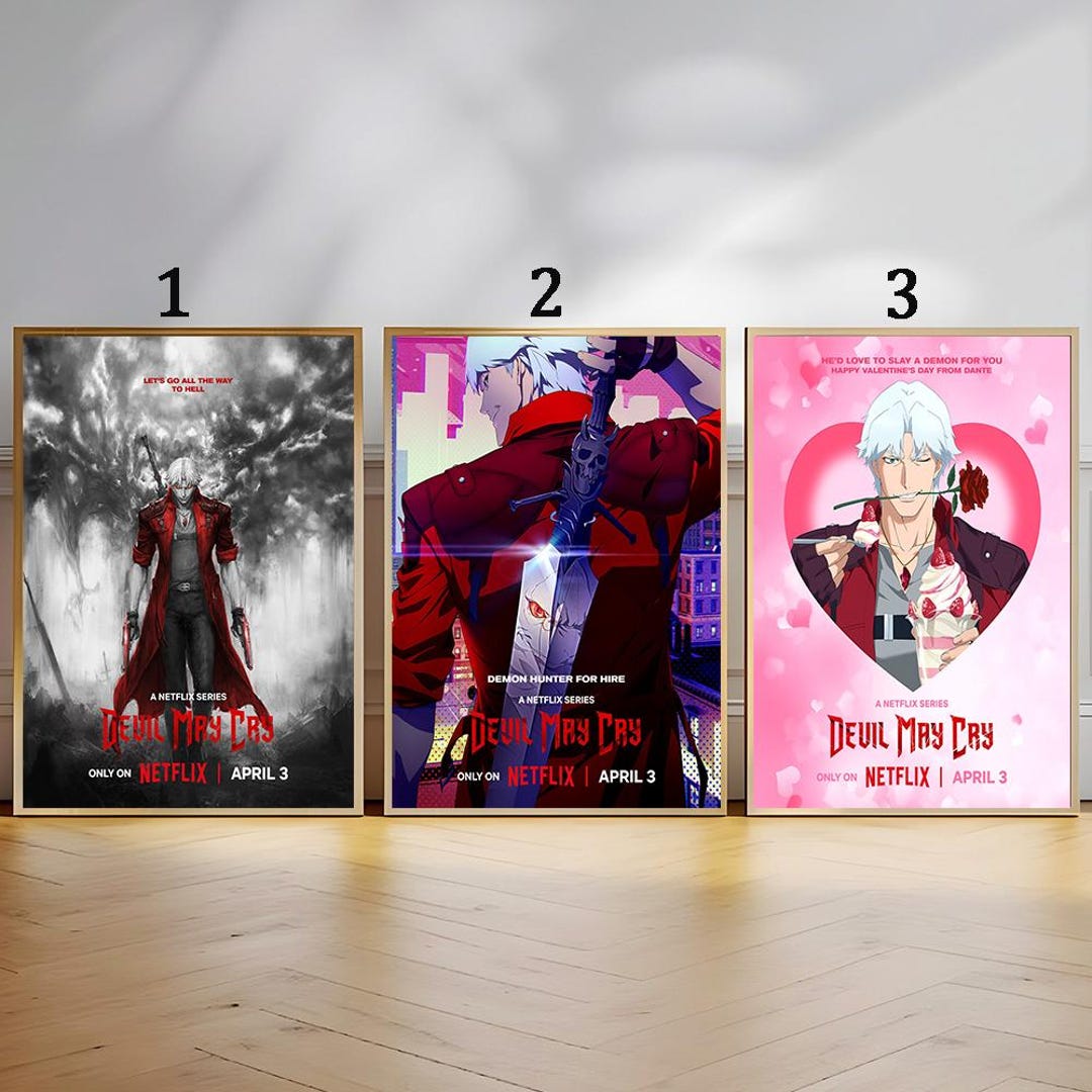 DEVIL MAY CRY Poster, Home Decor, Gift for Fan - Etsy