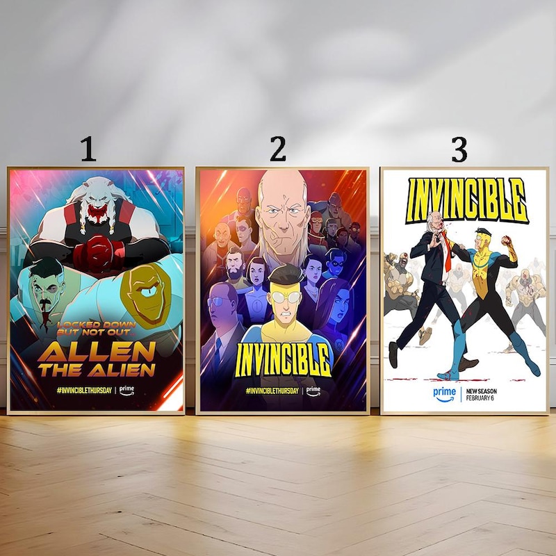 Invincible Posters - Etsy