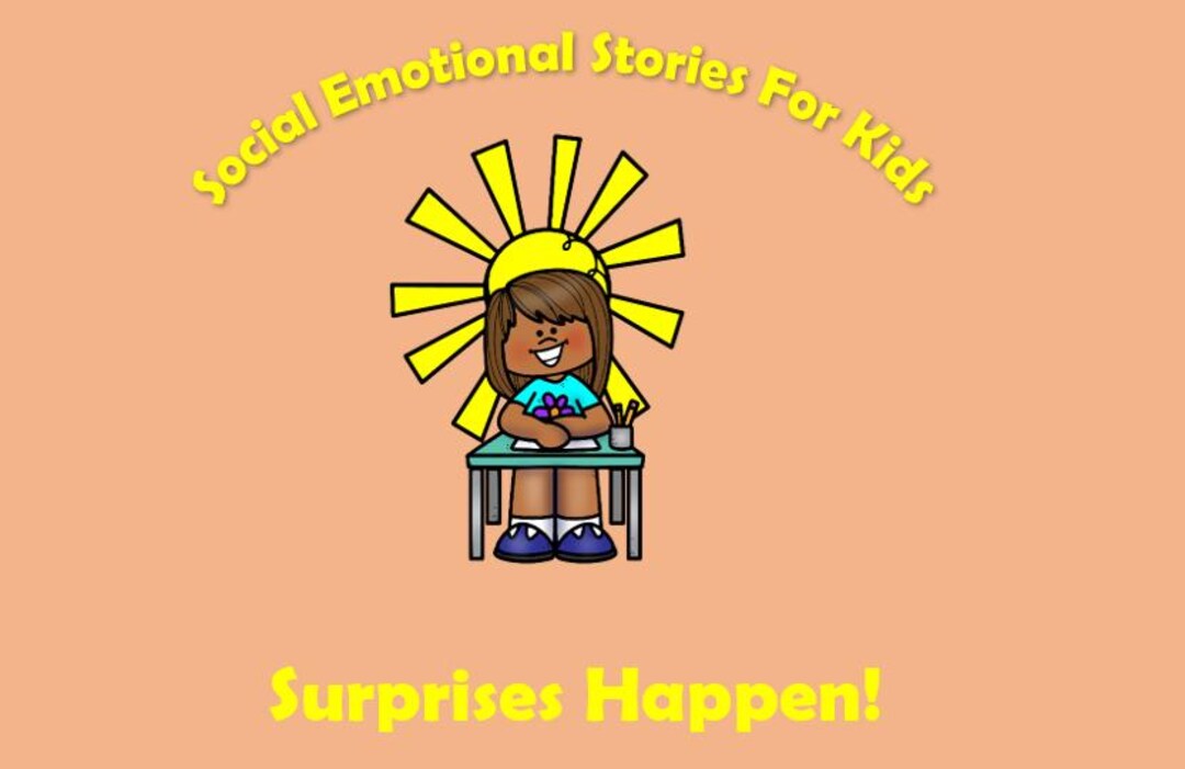 Social Emotional Story for Kids: Surprises Happen - Etsy