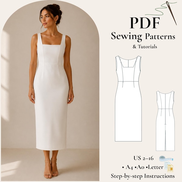 White Slit Dress - Etsy UK