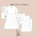 Flower Girl Dress Sewing Pattern, Kids Christening Gown (PDF Pattern ...