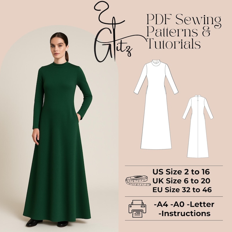 Long Modest Sweater - Etsy UK