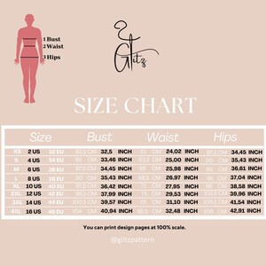 Strap Nightwear Dress Sewing Pattern PDF, Slip Dress Pattern, Satin ...