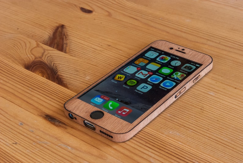 Mahogany Iphone 6 / Iphone 6S Case Real Wood Iphone 6 Wrap - Etsy