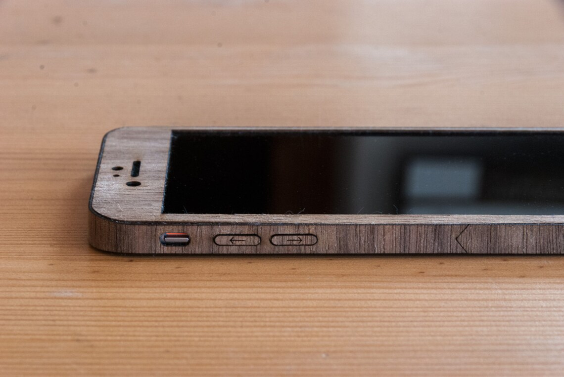Walnut iPhone 6 / 6S Wrap Real Wood iPhone 6S Case Classic | Etsy