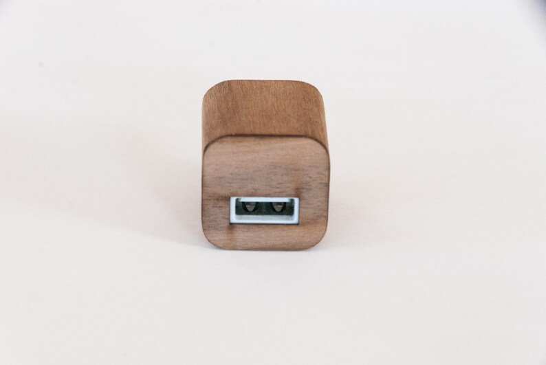 Walnut Skin for iPhone Charger - Compatible With iPhone 6, iPhone 6S ...